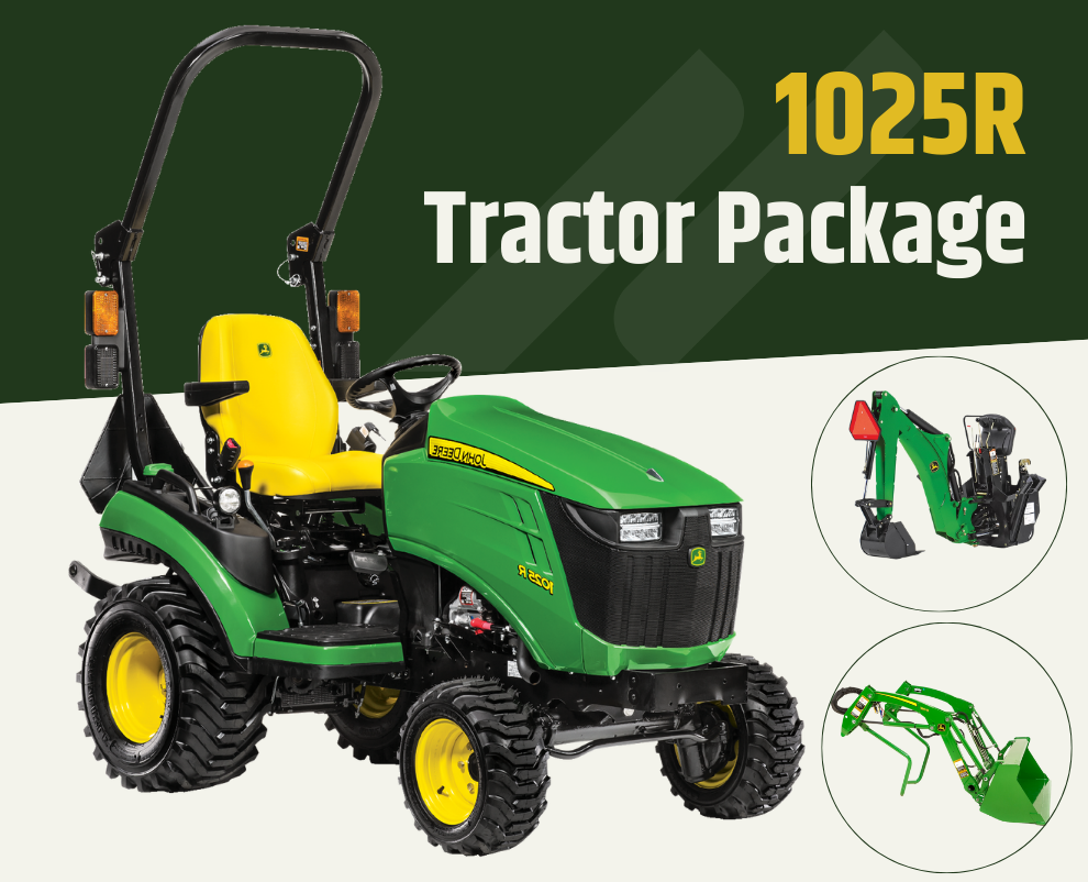 1025R Tractor Loader Backhoe Package | Midwest Machinery