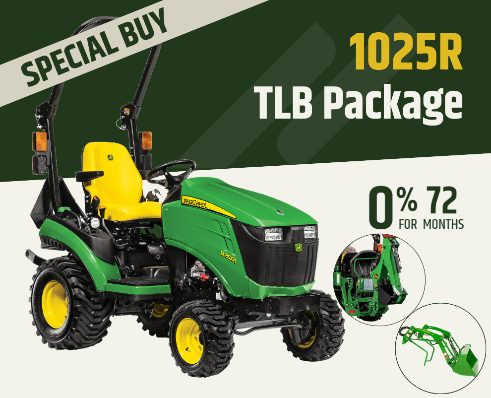 1025R Tractor Loader Backhoe Package | Midwest Machinery